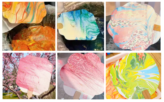 DIY Lacquer Coated Fans becomes the most popular handcraft activity in ...